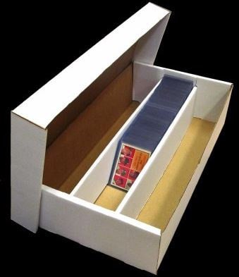 CARDBOARD BOX TRIPLE SHOEBOX | Upstate Sports Cards