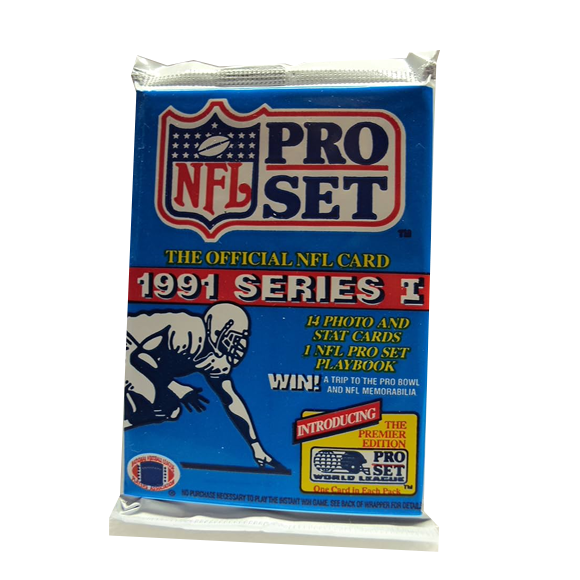 1991 NFL Pro Set Series 1 Pack | Upstate Sports Cards